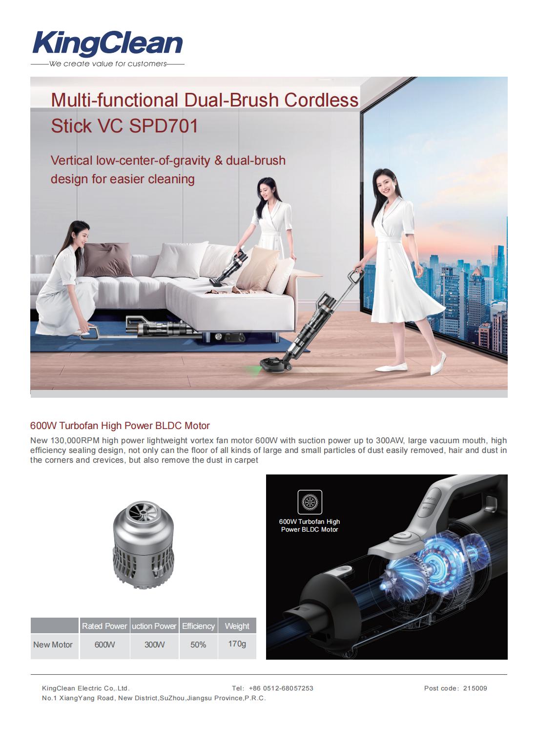 SPD701A - KingClean